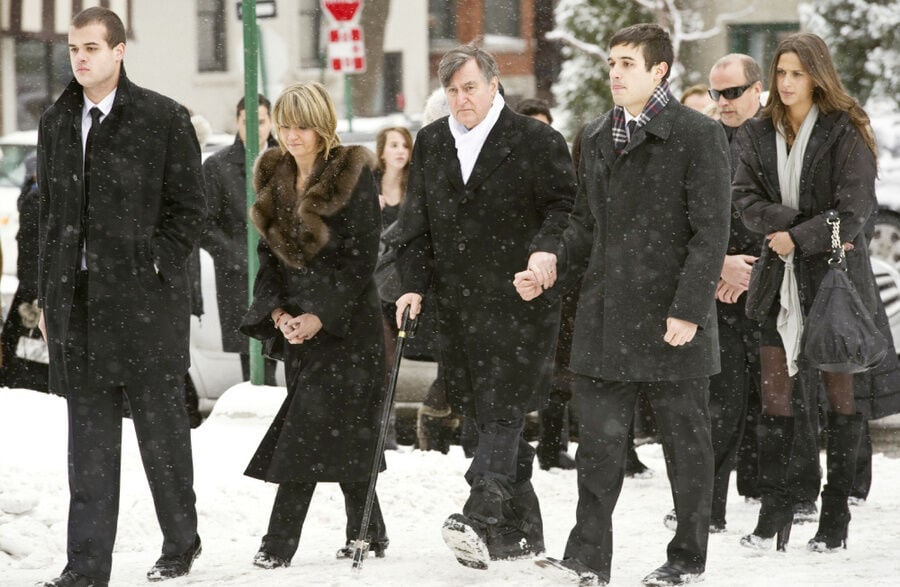 Political elite gather to remember Lucien Bouchard’s estranged wife