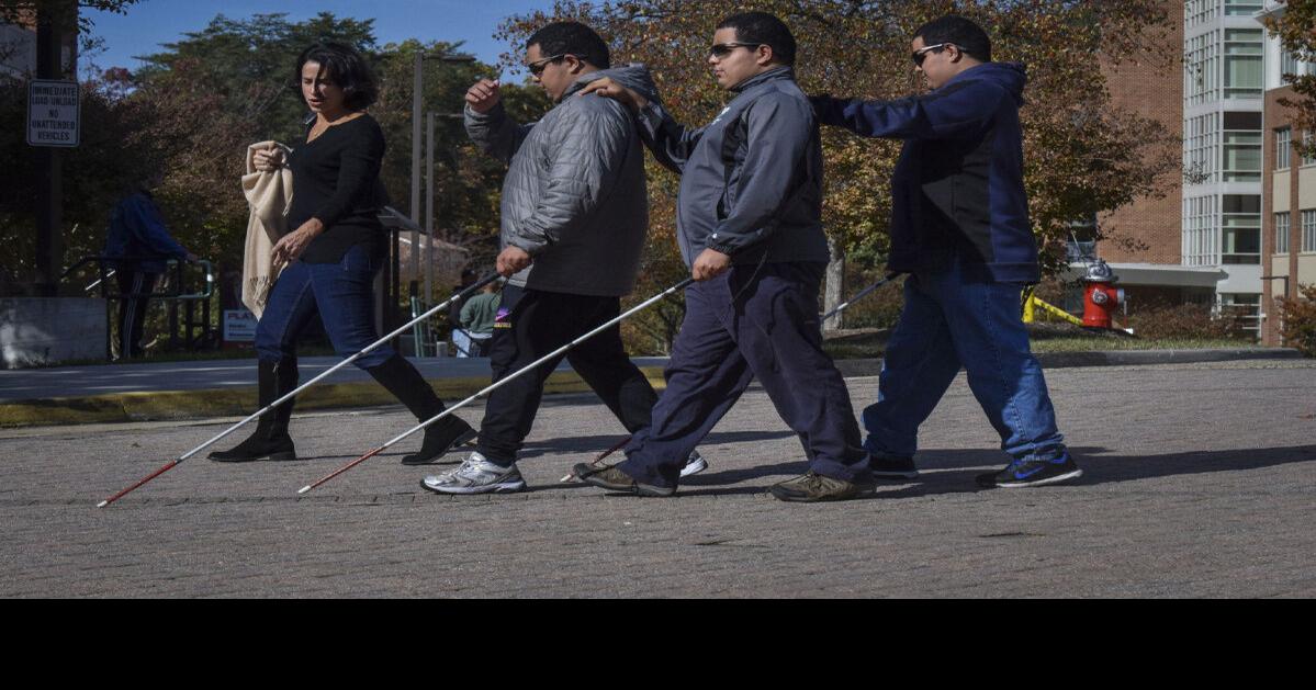 Blind triplets ‘see’ through others’ eyes with the help of a smartphone