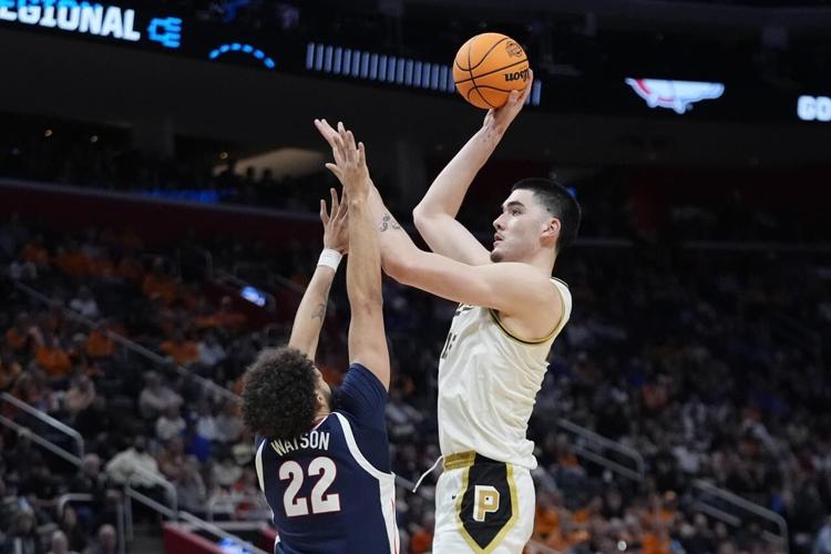 Sweet 16 nets another big win for Purdue and big man Zach Edey, 80-68 ...