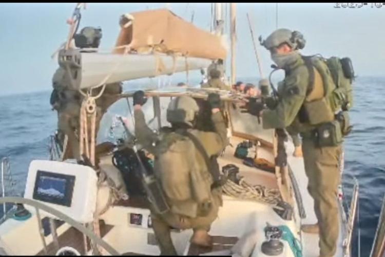 Israeli navy intercepts boats attempting to break Gaza blockade and ...