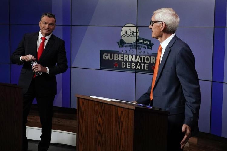 Wisconsin Gov. Evers, Michels display differences in debate