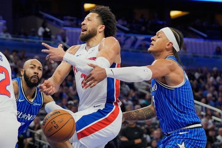 Cunningham, Harris help NBA-leading Pistons beat Magic for 6th straight ...