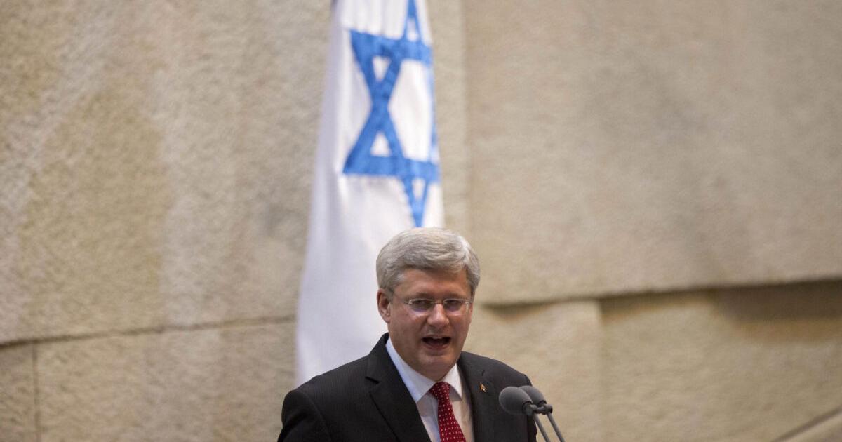 Stephen Harper goes over the top in Israel: Mallick