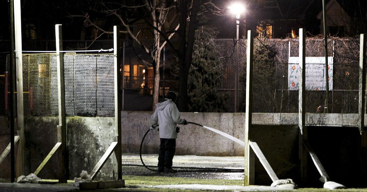 The Fairmount Park ice masters take pains to make ice — and winter
