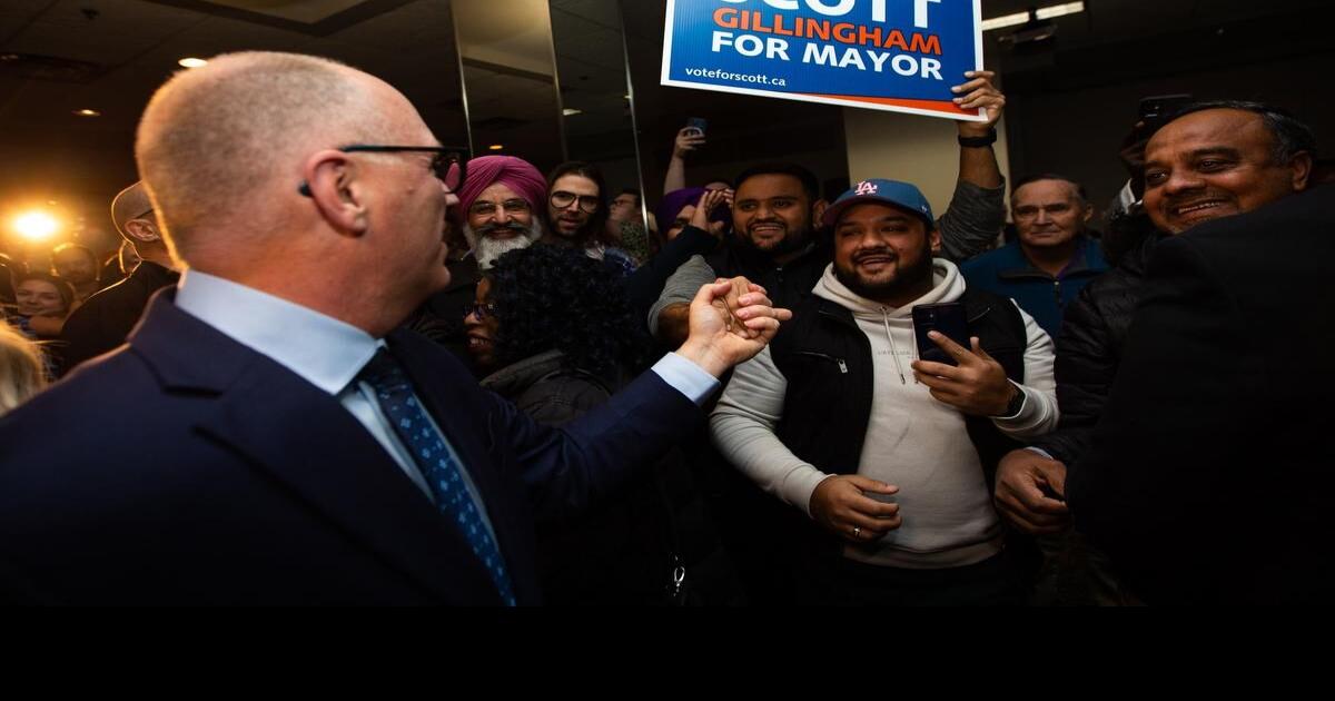 Winnipeg’s new mayor Scott Gillingham talks about his plans to ...
