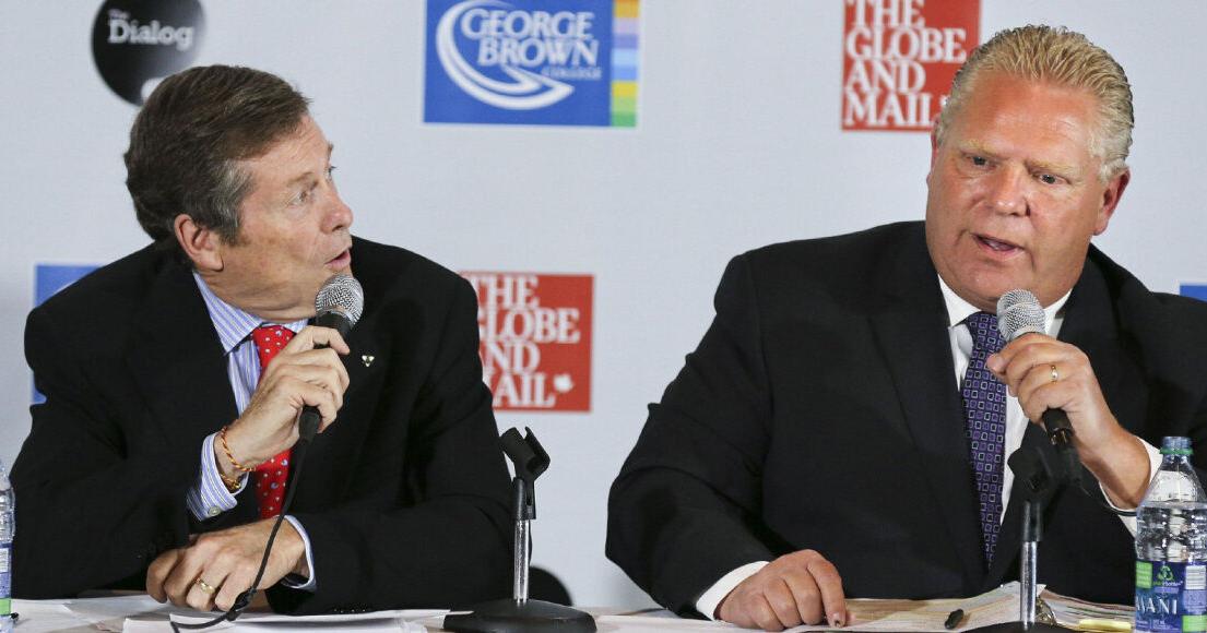 Live: Toronto mayoral debate
