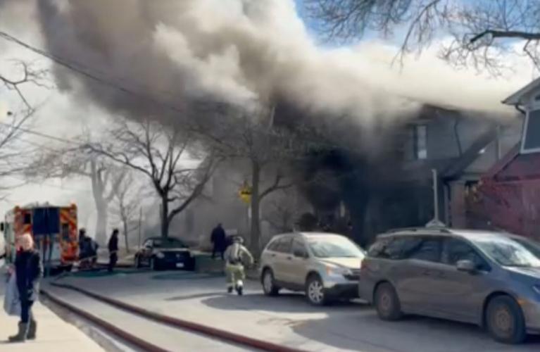 Man seriously injured in Beaches fire at multiple homes