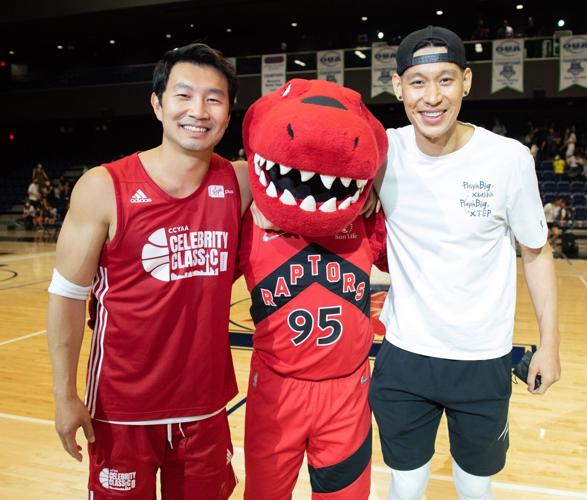 Simu Liu on the 2024 Celebrity Classic basketball game