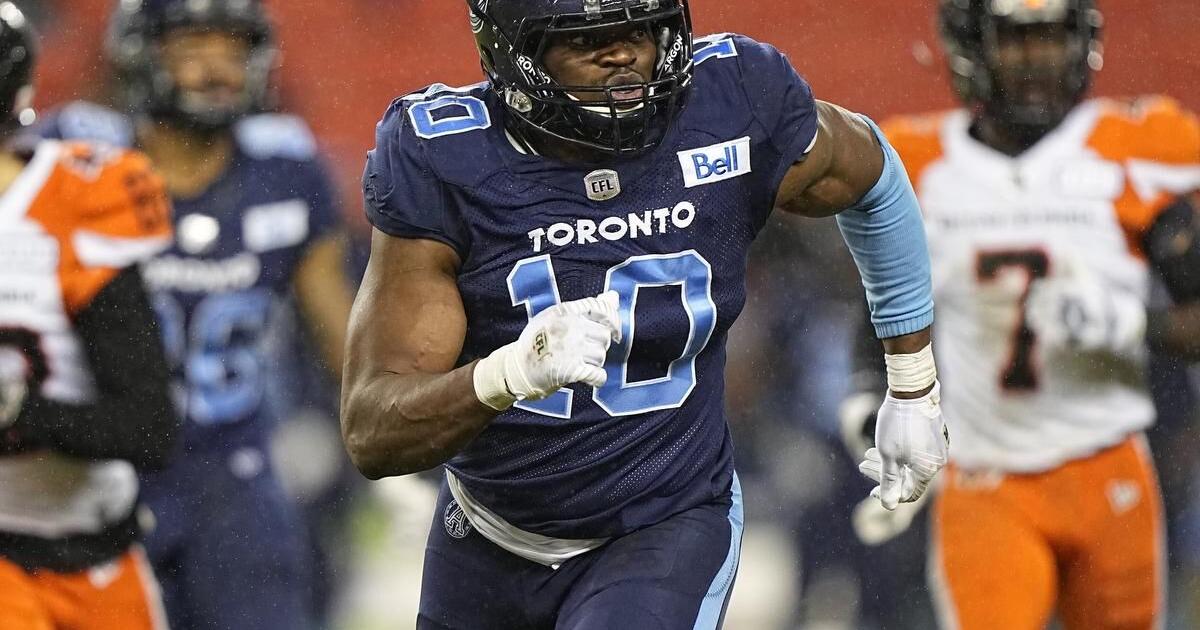 Why mentorship defines Argos linebacker Henoc Muamba