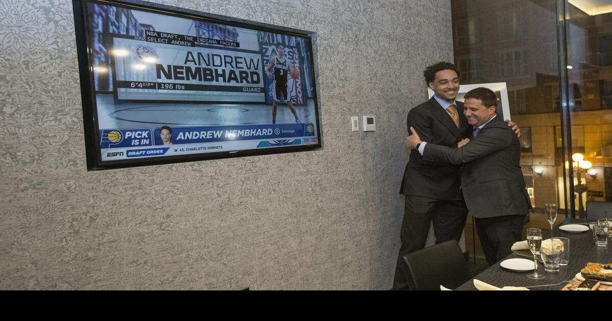 Aurora’s Andrew Nembhard realizes NBA dream with family’s help