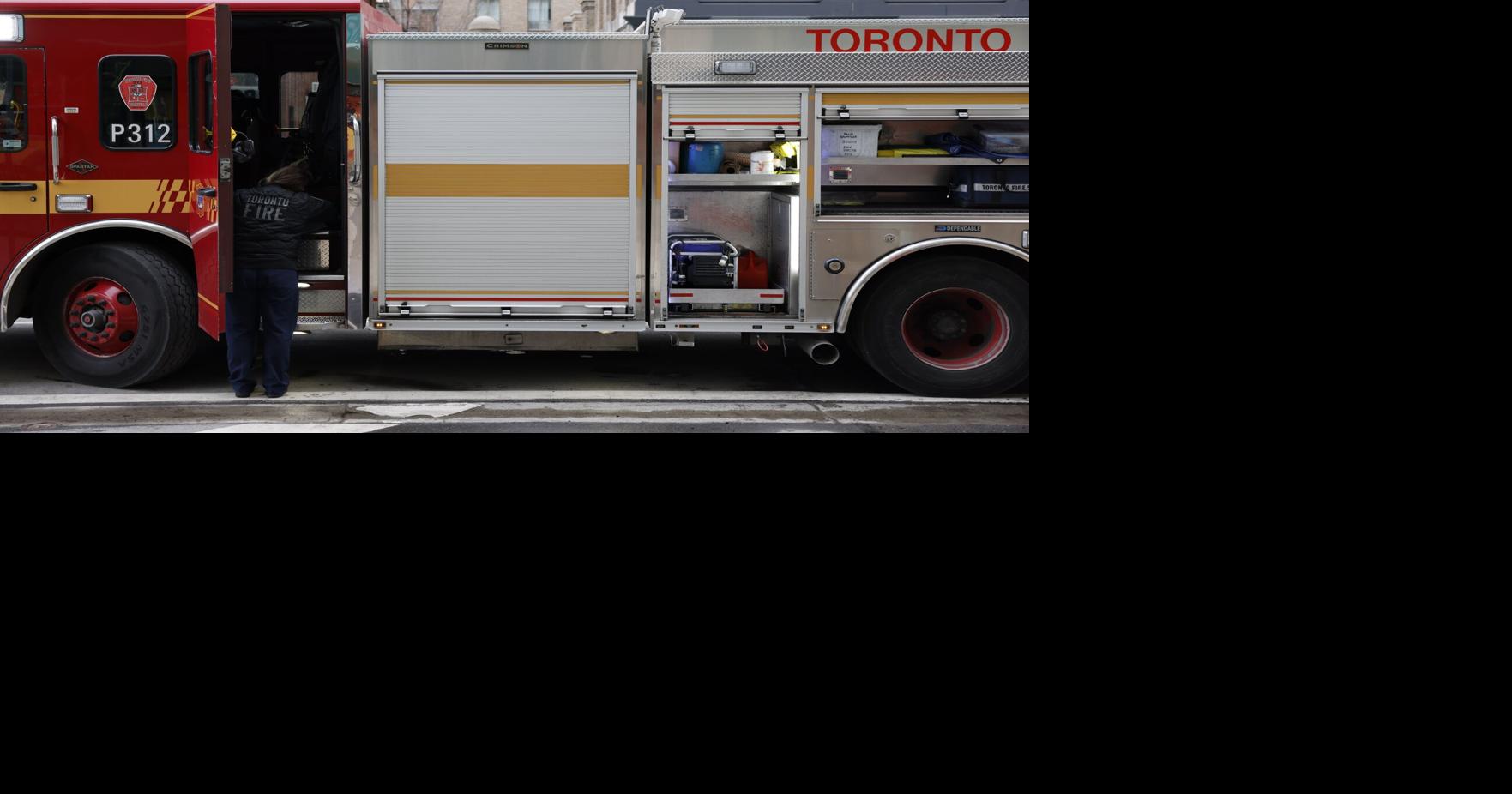 2 rescued after TTC bus crashed into boom truck in Etobicoke