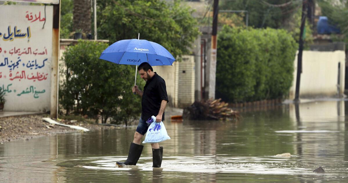 Anger mounts in Iraq after dozens electrocuted in floods