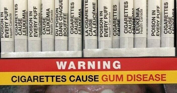 Individual cigarettes now get health warnings in Canada