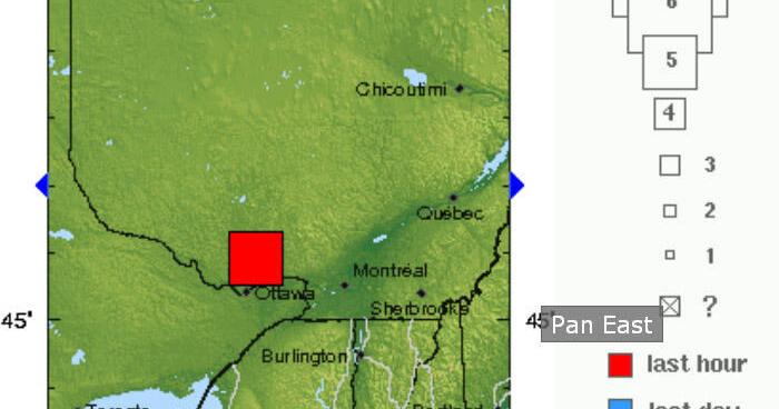 Earthquake shakes Ontario and Quebec