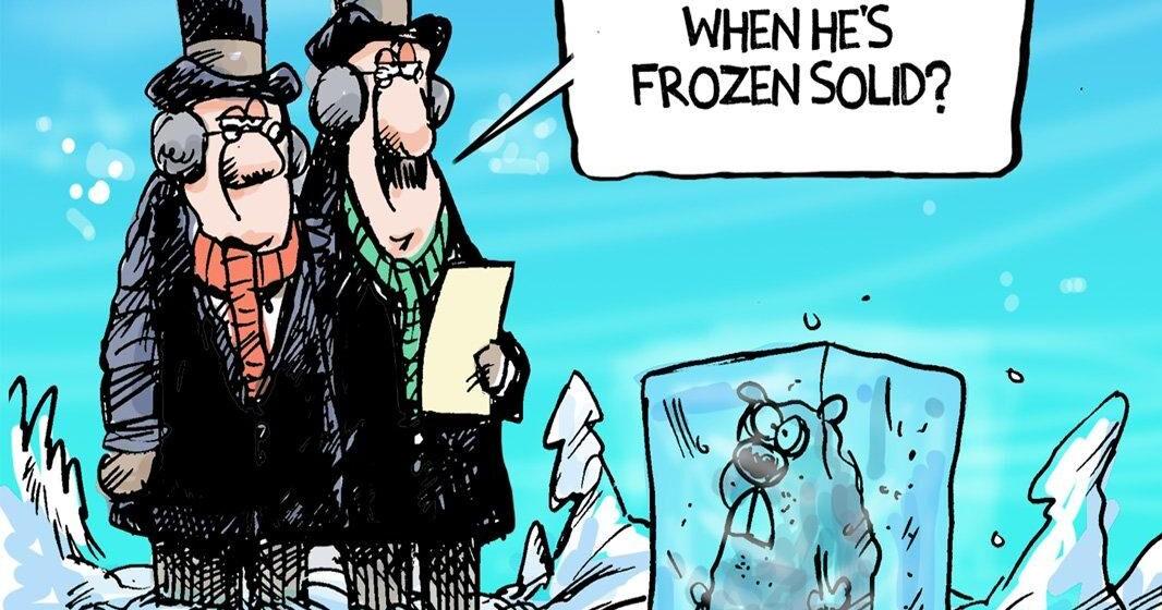 Greg Perry: Frozen solid