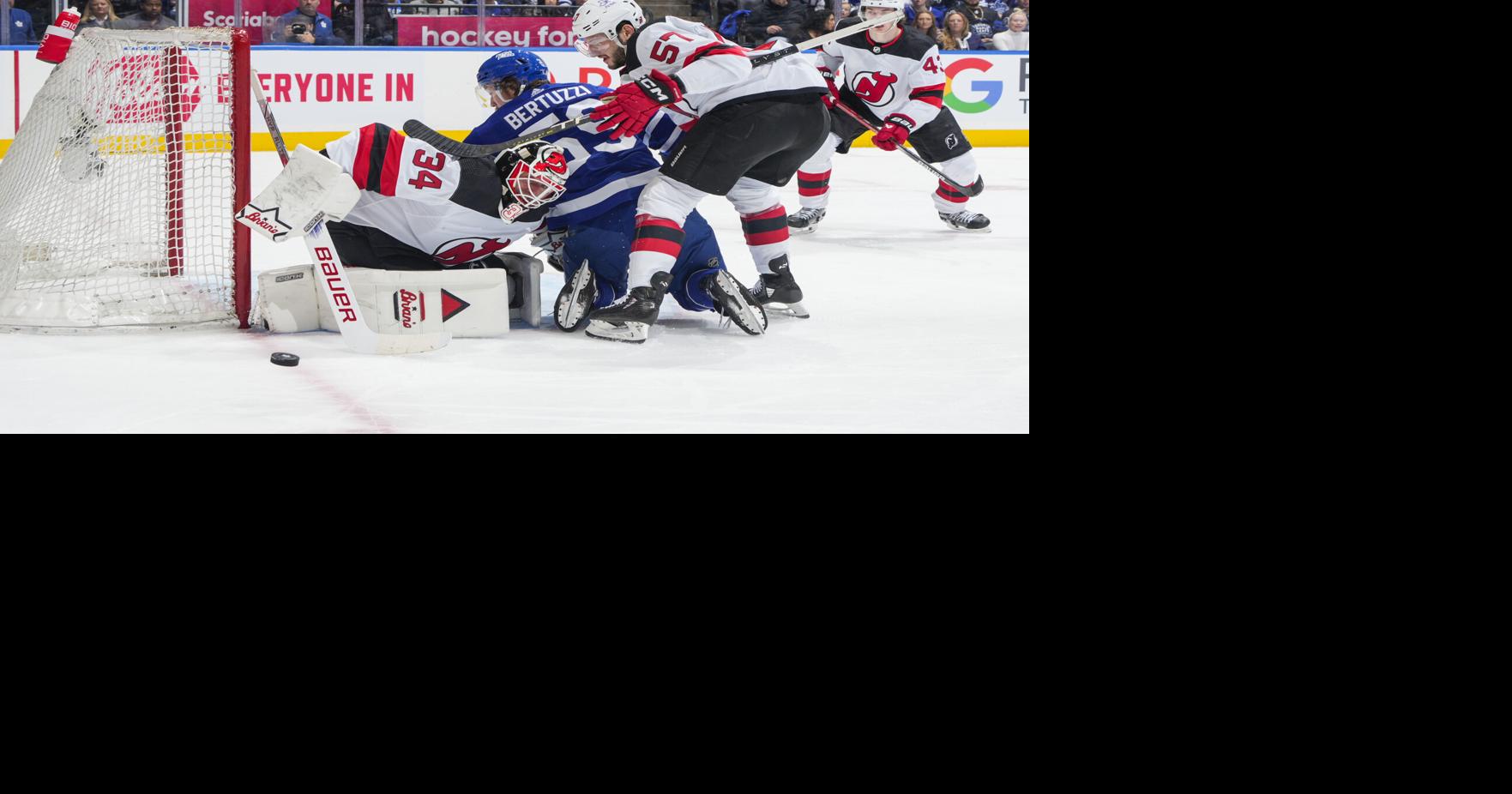 Coach Keefe calls out Leafs after costly loss to Devils