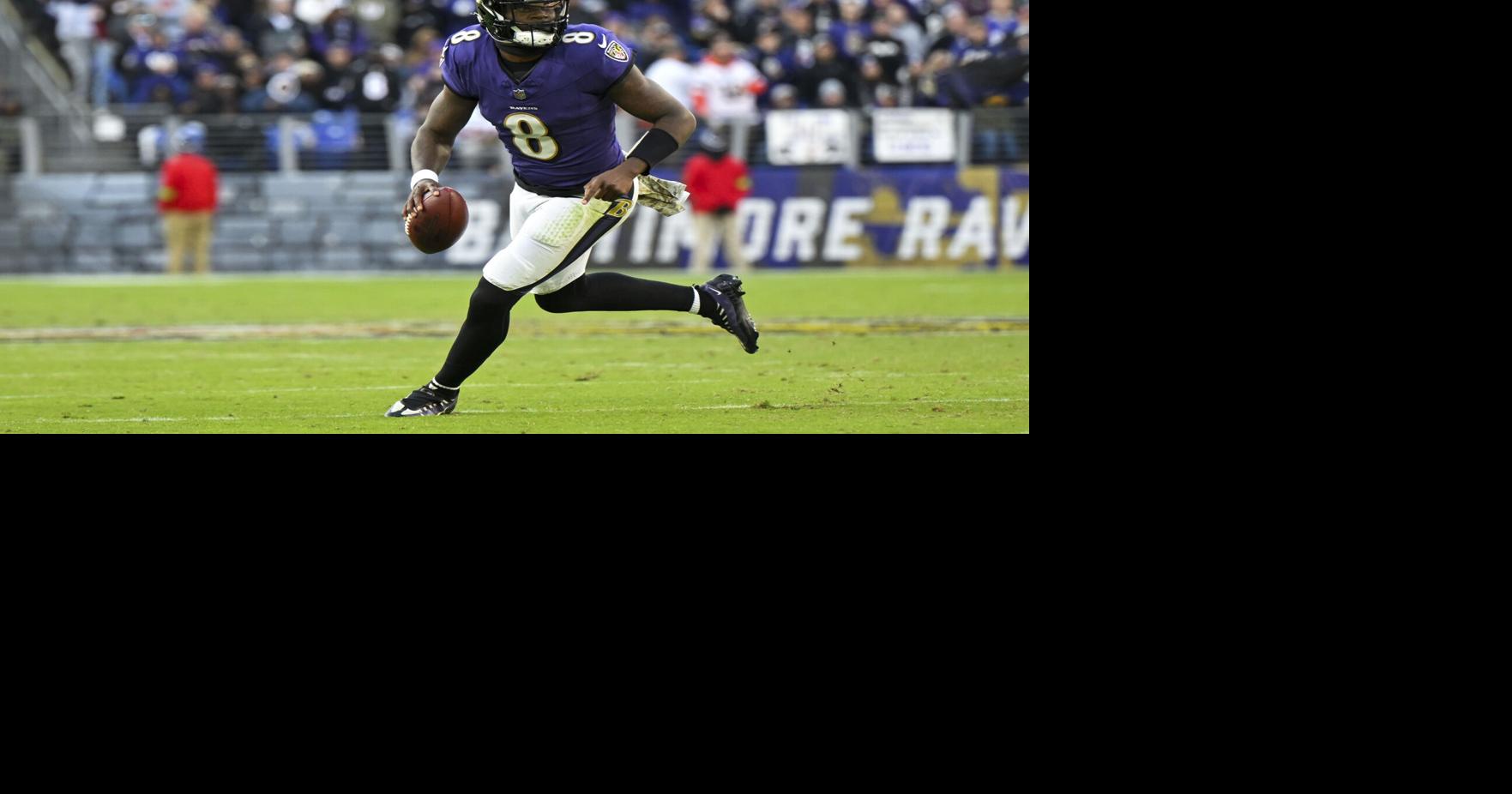 NFL Week 12 odds: Jackson, Ravens look to maintain AFC North lead on SNF