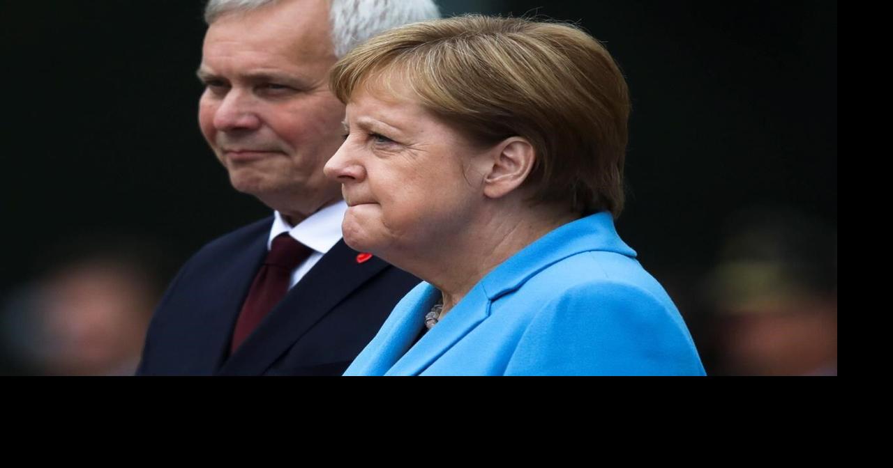 German leader Merkel seen shaking for 3rd time in a month