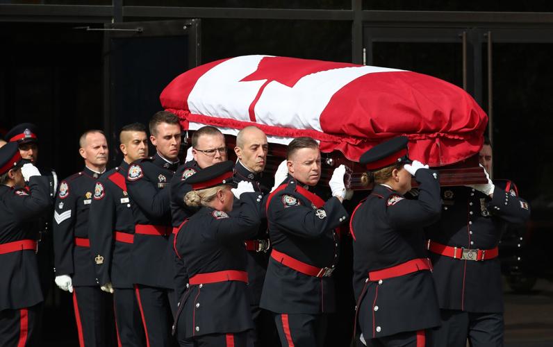 ‘Goodbye, Dad’: The intensely personal funeral of Const. Andrew Hong