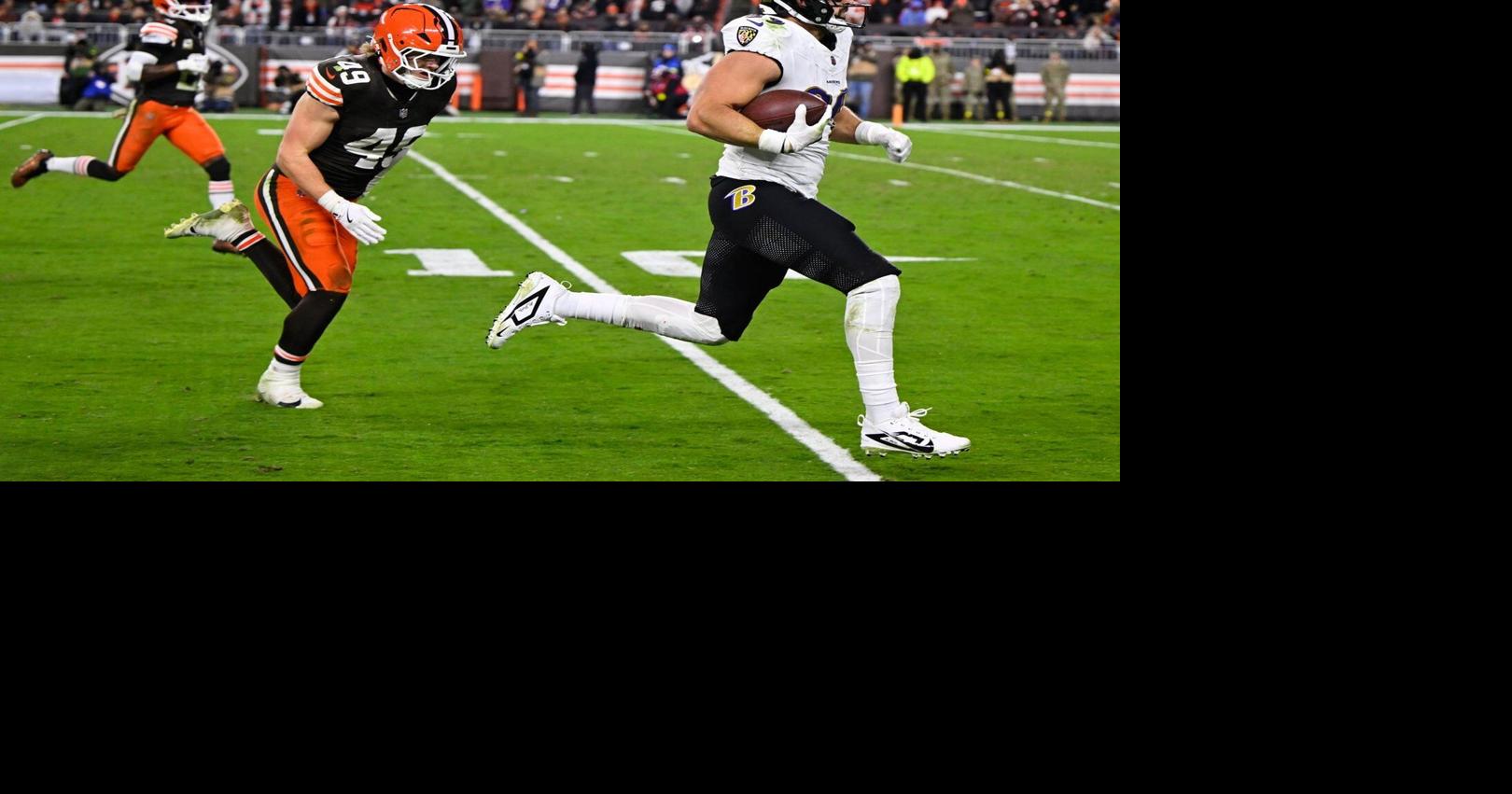 Ravens came up with a creative solution in short yardage. That was the difference against Browns