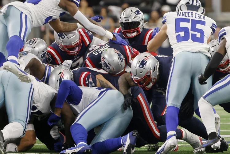 Patriots pull QB Mac Jones after 2 turnovers lead directly to Cowboys ...