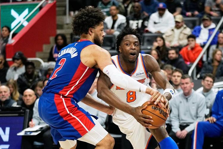 Cade Cunningham has 29 points, 13 assists as Pistons beat Knicks 121-90