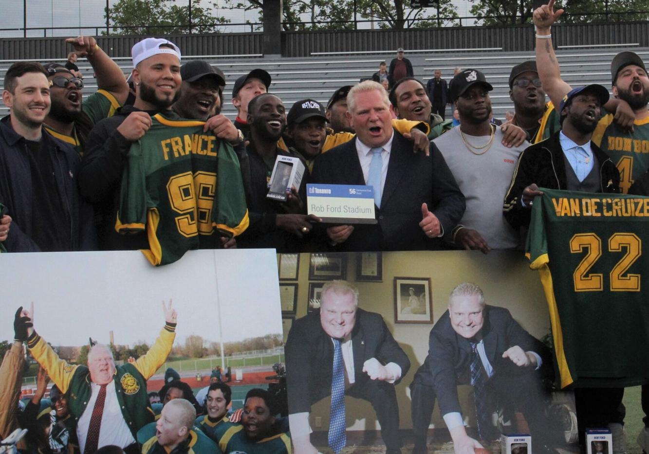 Rob Ford Stadium unveiled in Centennial Park