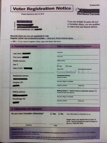 Non-citizens shocked to get voter registration reminder from Elections ...