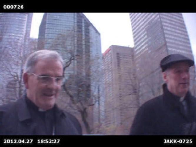 PHOTOS: Bishop served with lawsuit papers