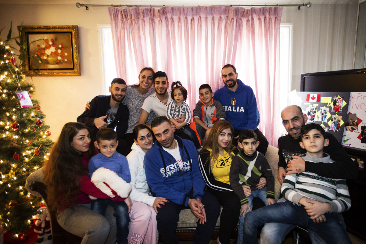 Syrian refugees celebrate Christmas filled with hope