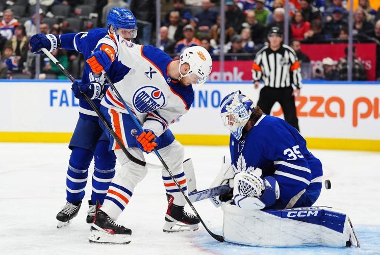 Connor McDavid powers Oilers over Maple Leafs 6-3 in Tristan Jarry's ...
