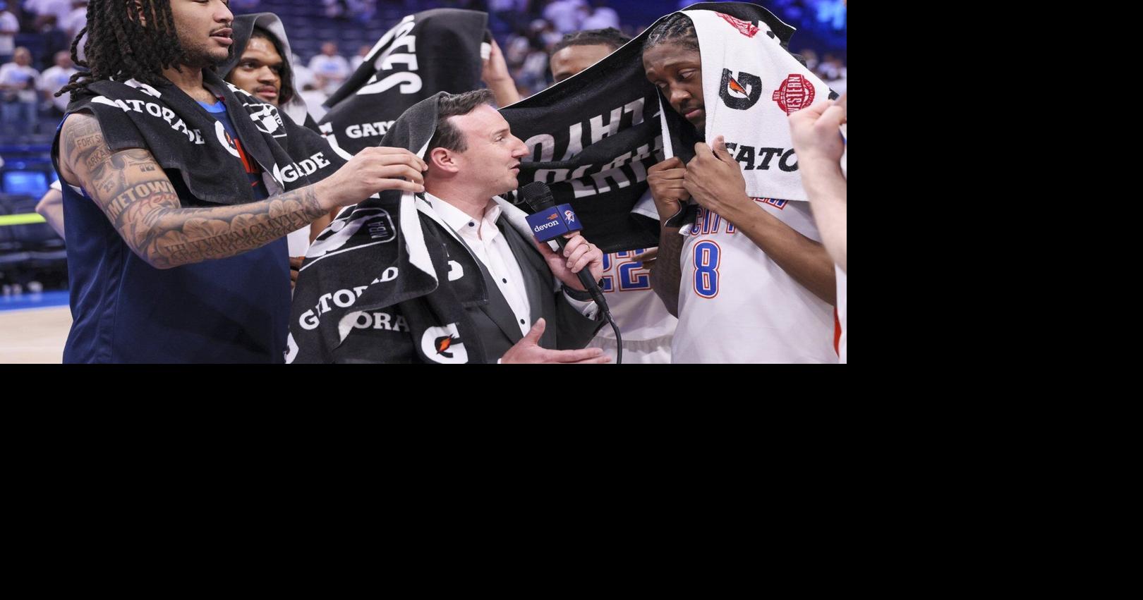 He can handle anything the Oklahoma City Thunder throw at him. He's ...