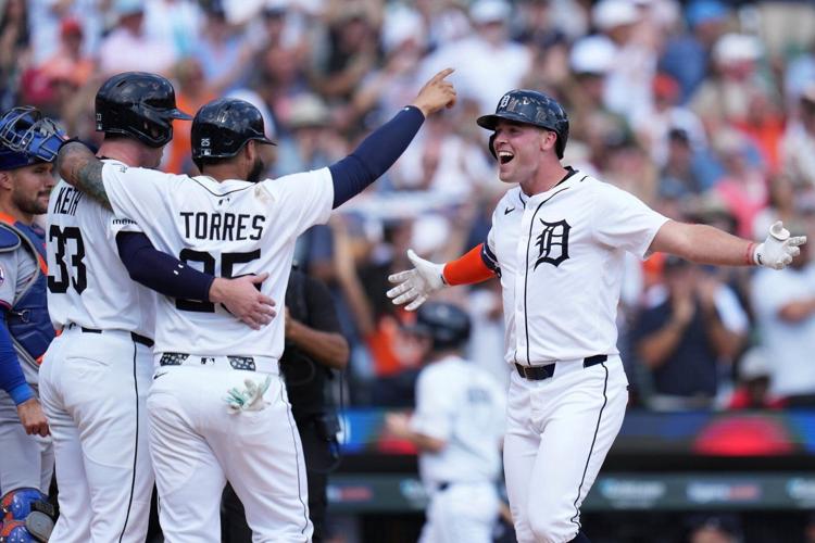 Carpenter leads the Tigers to a 6-2 win over the Mets