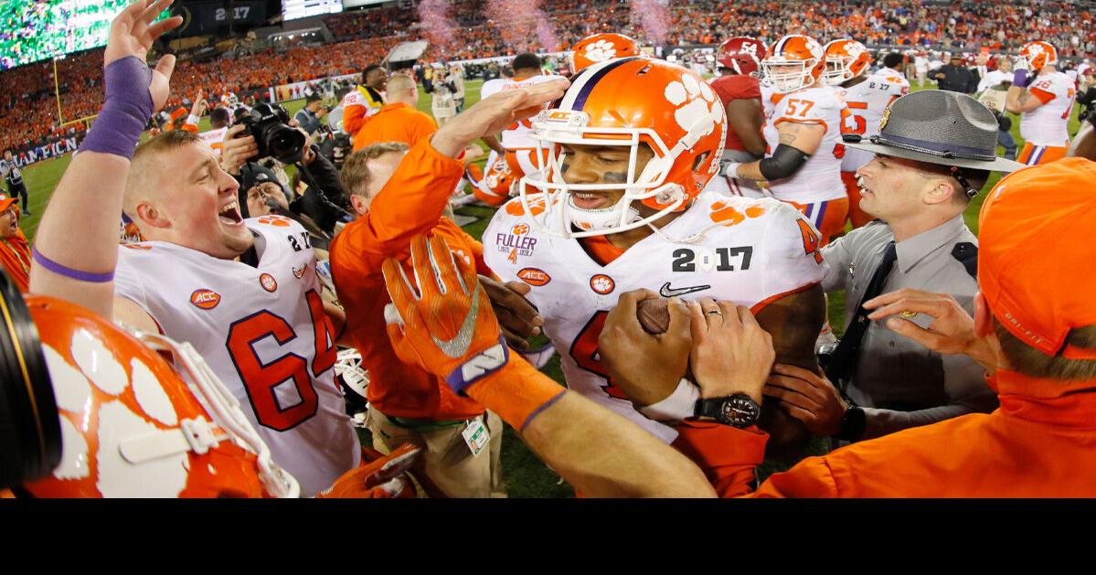 Clemson wins national title over Alabama on last-second touchdown