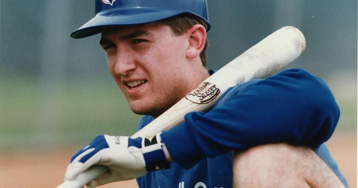 John Olerud, Denis Boucher and Marla Barfield at the Canadian Baseball ...