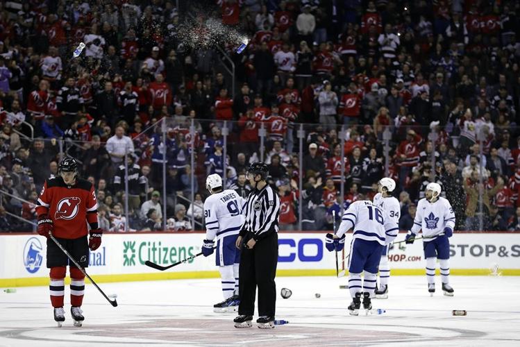 Devils’ 13-game win streak halted in 2-1 loss to Maple Leafs