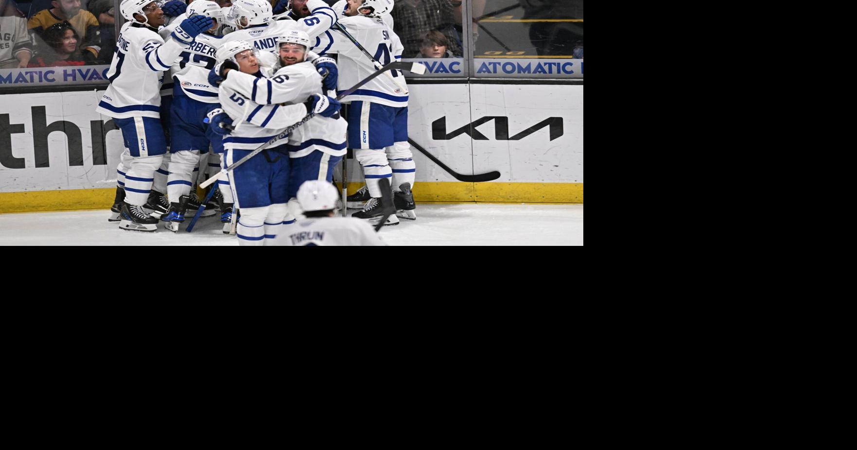 Marlies, Wolves: Shaw’s OT goal gives Toronto 2-0 Calder Cup lead