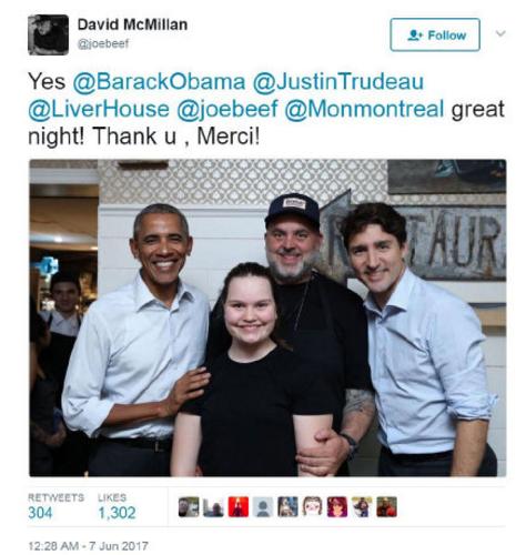 ‘They can eat!’ — Trudeau and Obama feast on seafood delights at ...
