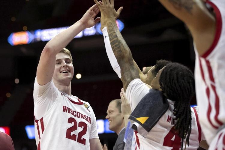 Crowl scores 36, Wisconsin tops Bradley 81-62 in NIT