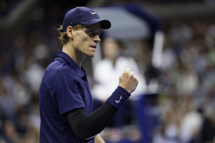 Fan attempts to open Jannik Sinner's bag after his fourth-round match ...
