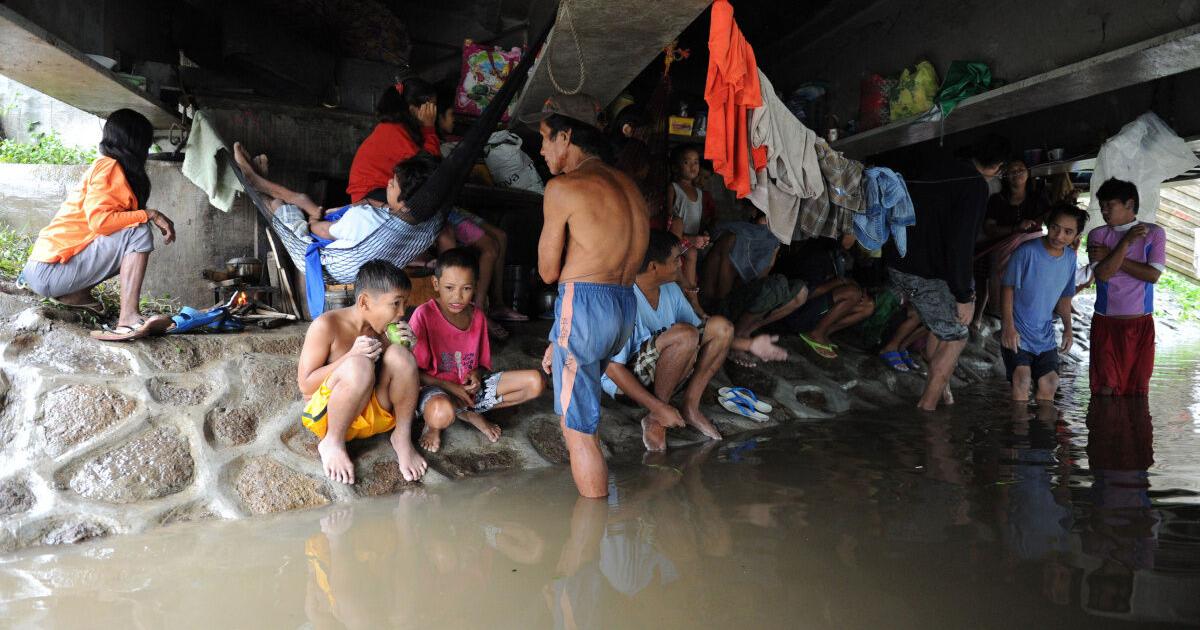 Natural disasters forced 32 million people from their homes last year