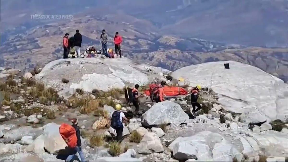 The body of an American climber buried by an avalanche 22 years ago in ...
