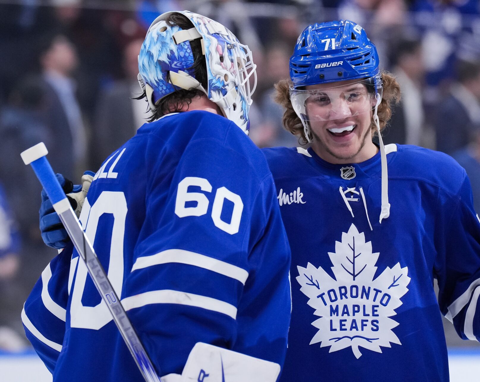 Maple Leafs’ Nikita Grebenkin impresses teammates and fans