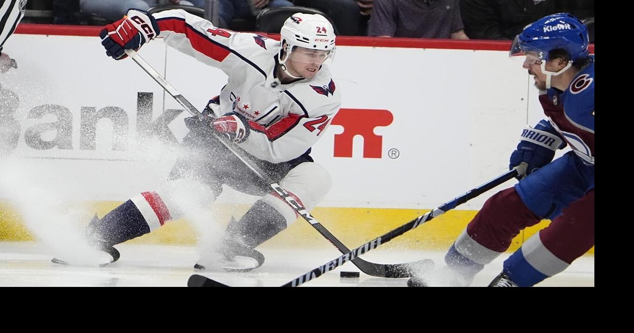 Nathan MacKinnon has 4 goals and an assist, Avalanche beat Capitals 6-2