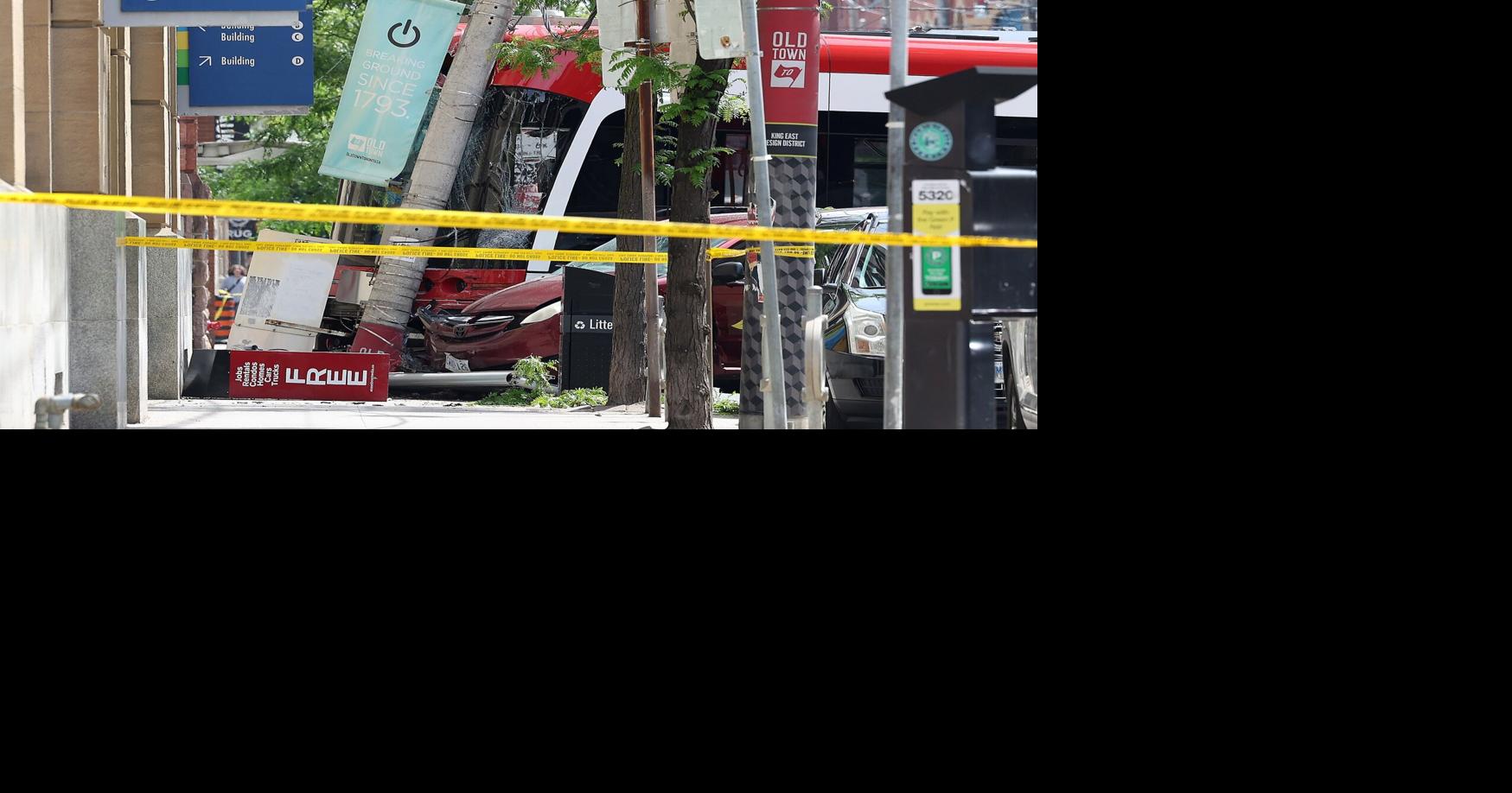 TTC streetcar derailed after downtown Toronto collision