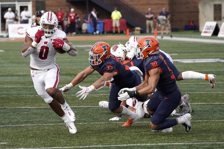 Wisconsin RB Allen plays with power that belies his youth