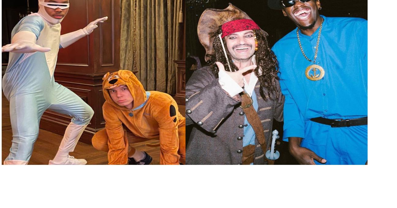 Raptors players dress up at team Halloween party