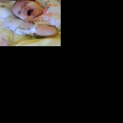 Baby Kaylee in Newmarket hospital