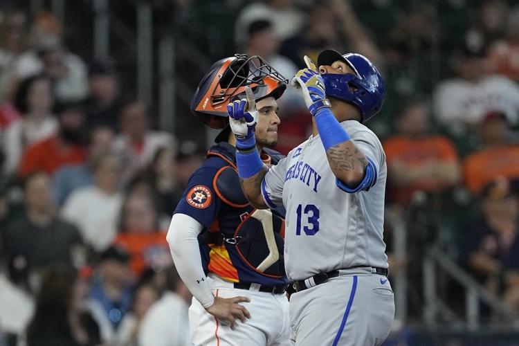 Royals hit 4 homers, beat slumping Astros 6-5 for sweep and 6-game ...