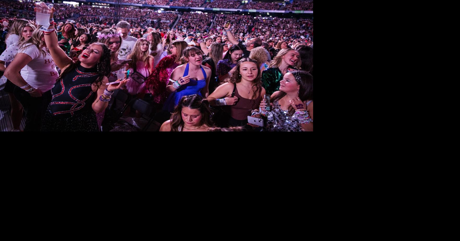 Taylor Swift Toronto fans at Eras Tour break data use record